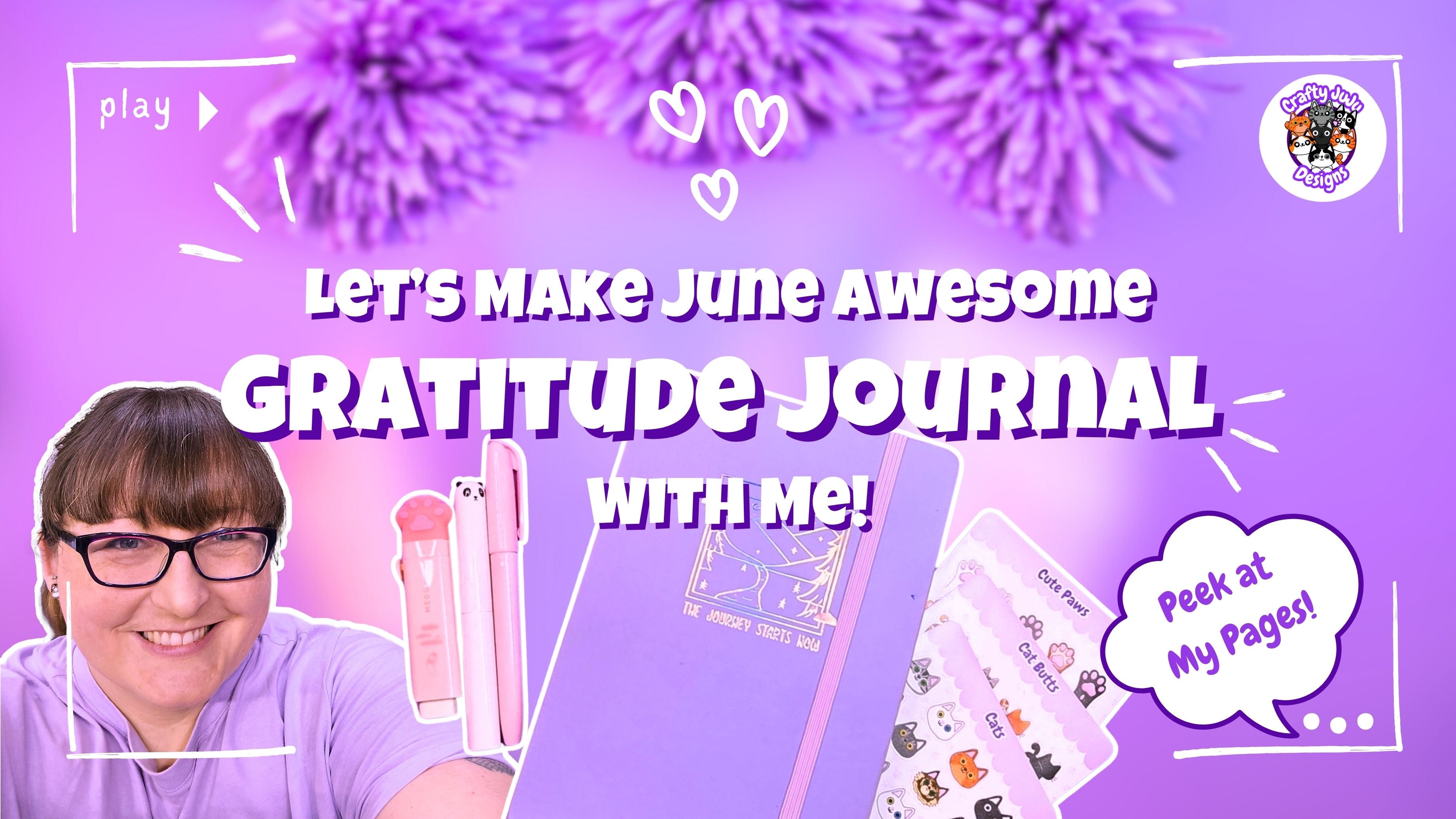 My June Gratitude Junk Journal Setup, Flip Through & Ideas | Cosy & Cr ...